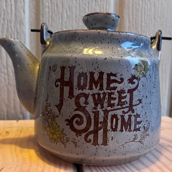 Kitchen | Vintage Japanese Tea Kettle With Wire Handle Made In January ...